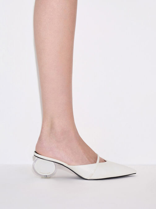 SEPATU HEELS WANITA - Putih | CHARLES & KEITH ID
