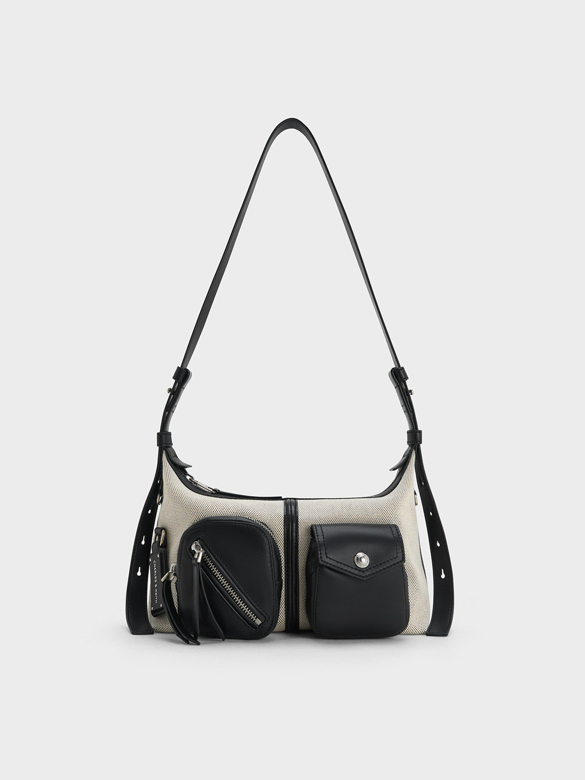 Multi Tas Selempang Multi-Pocket Thora Canvas - Multi - Sale - CHARLES ...