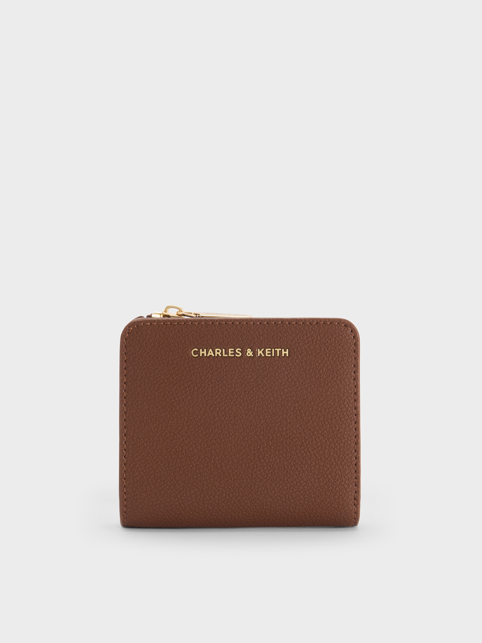 Dk.Brw Dompet Kecil Top Zip Keely - CHARLES & KEITH ID