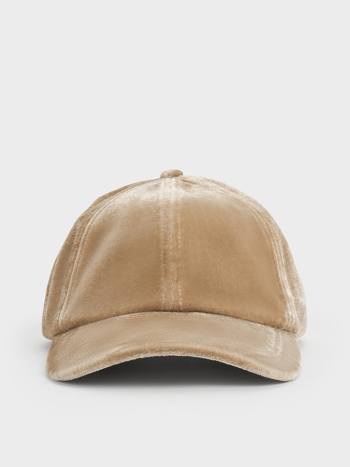 Beige Topi Velvet - Beige - Sale - CHARLES & KEITH ID
