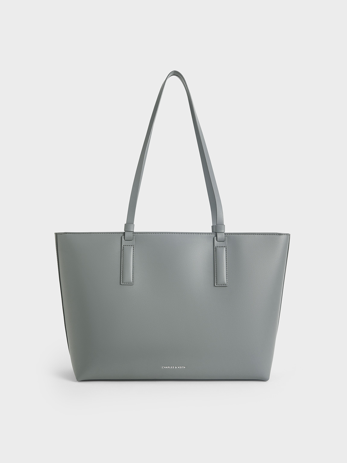 Grey Tote Bag Noelle - Grey - Tas - CHARLES & KEITH ID