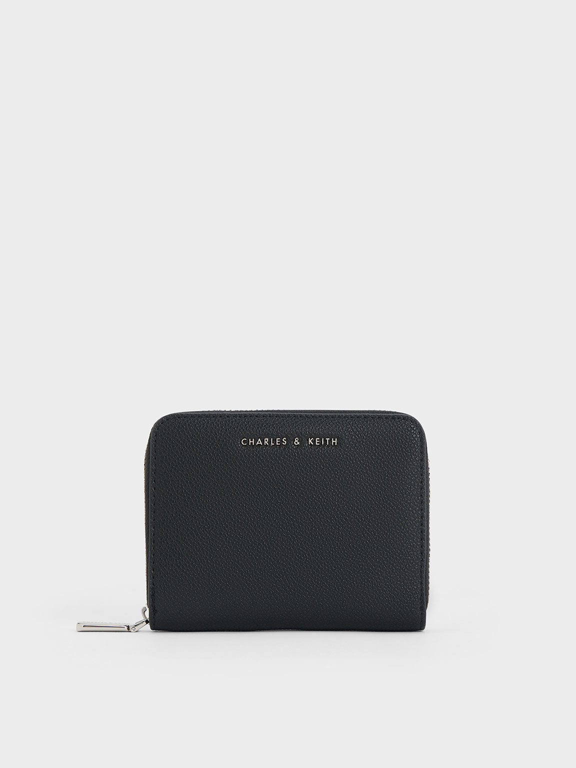 Black Dompet Square Basic - CHARLES & KEITH ID