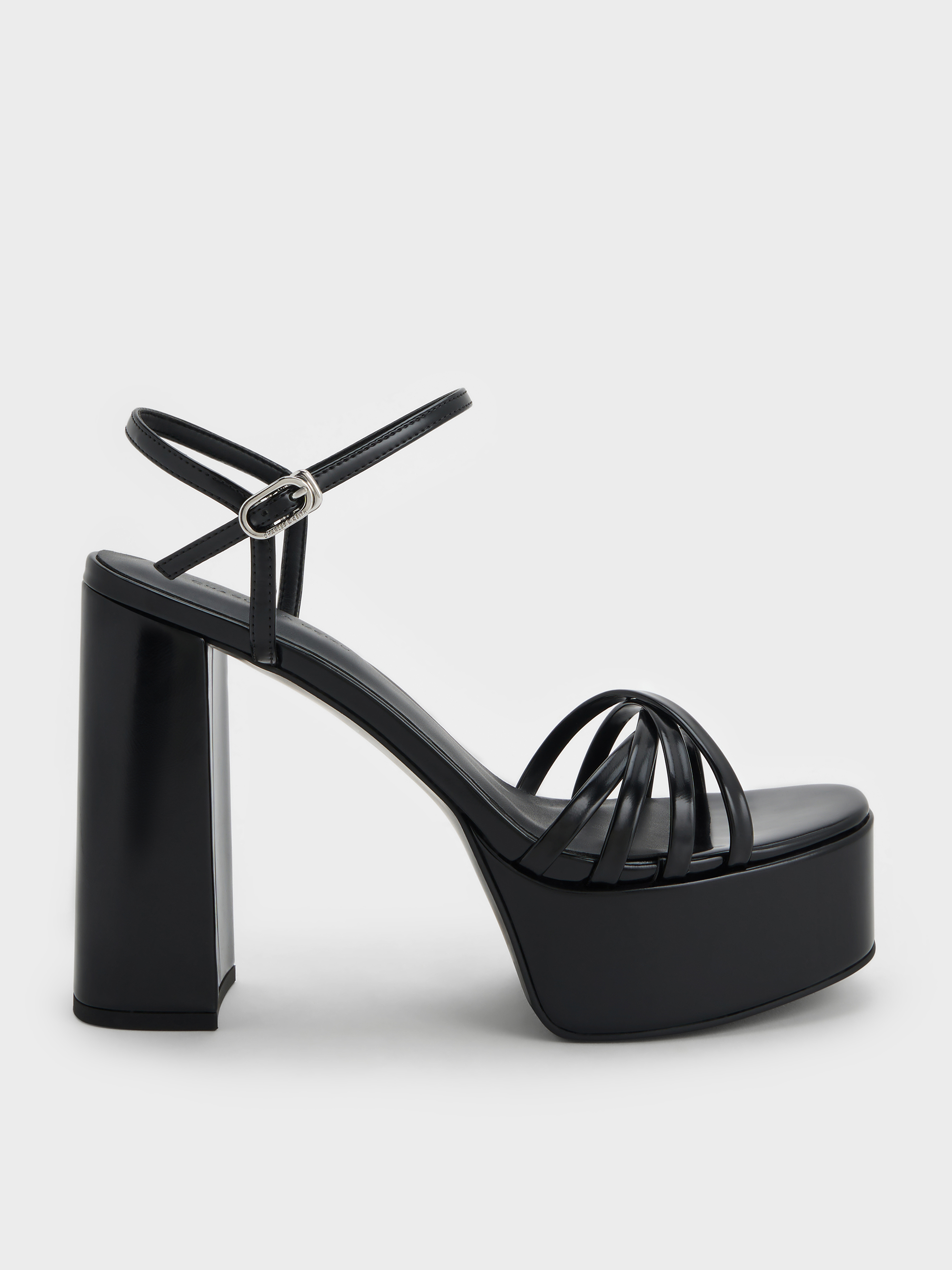 Blkbox Sandal Platform Ankle-Strap Georgina - CHARLES & KEITH ID