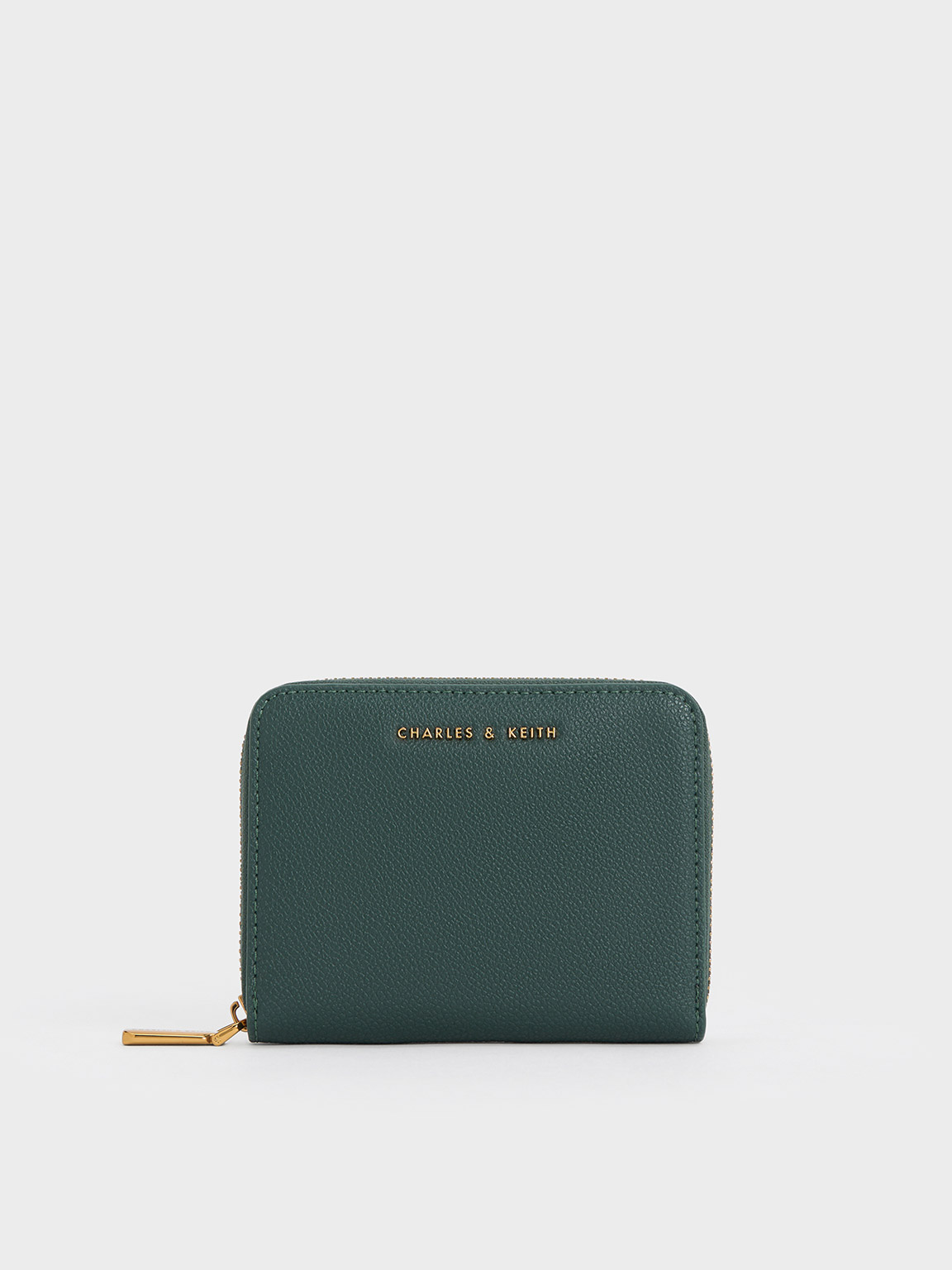 Dompet Square Basic - Green - CHARLES & KEITH ID